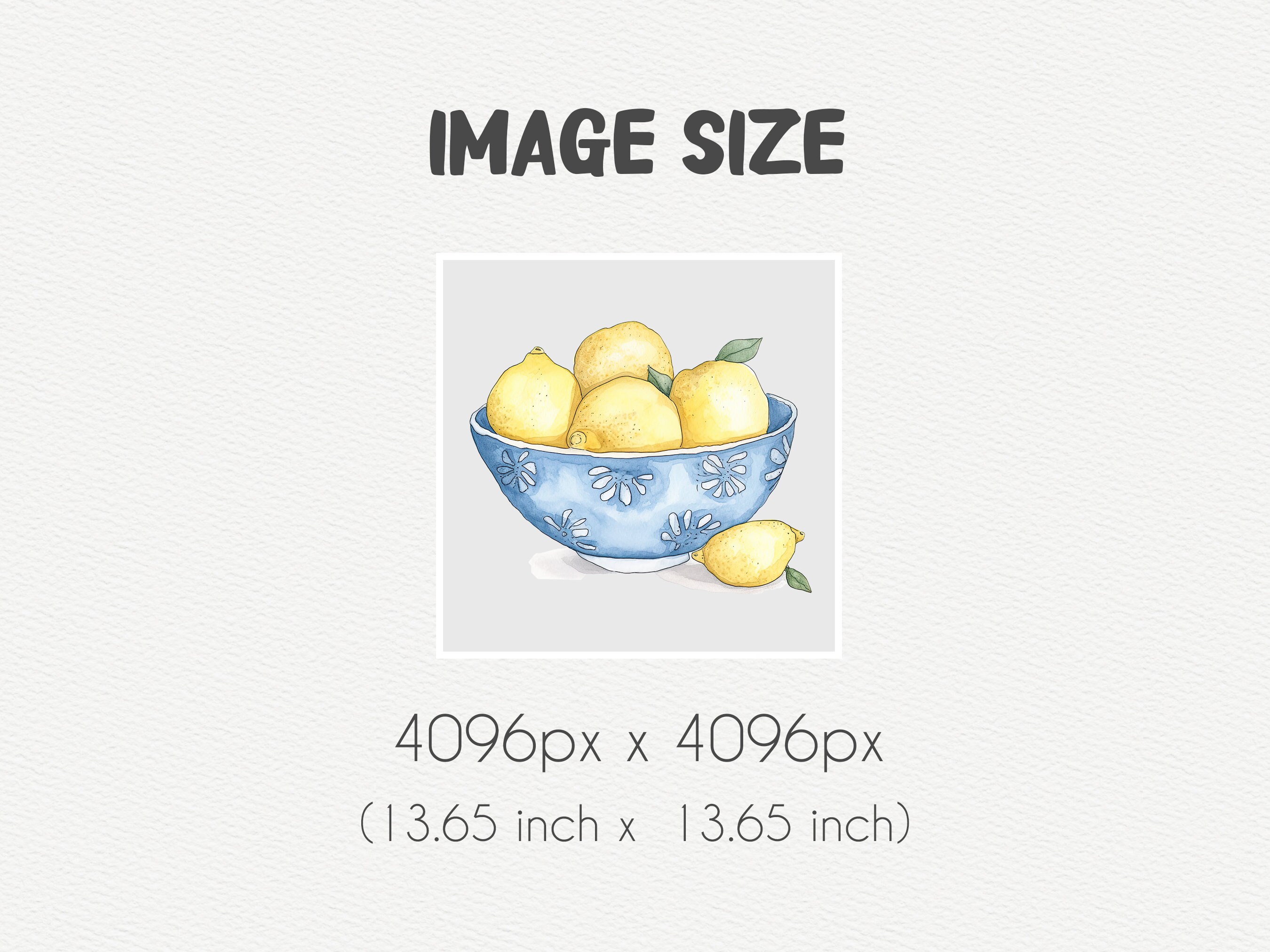 Watercolor Lemon Clipart, Citrus Fruit Png, PNG Digital Download ...