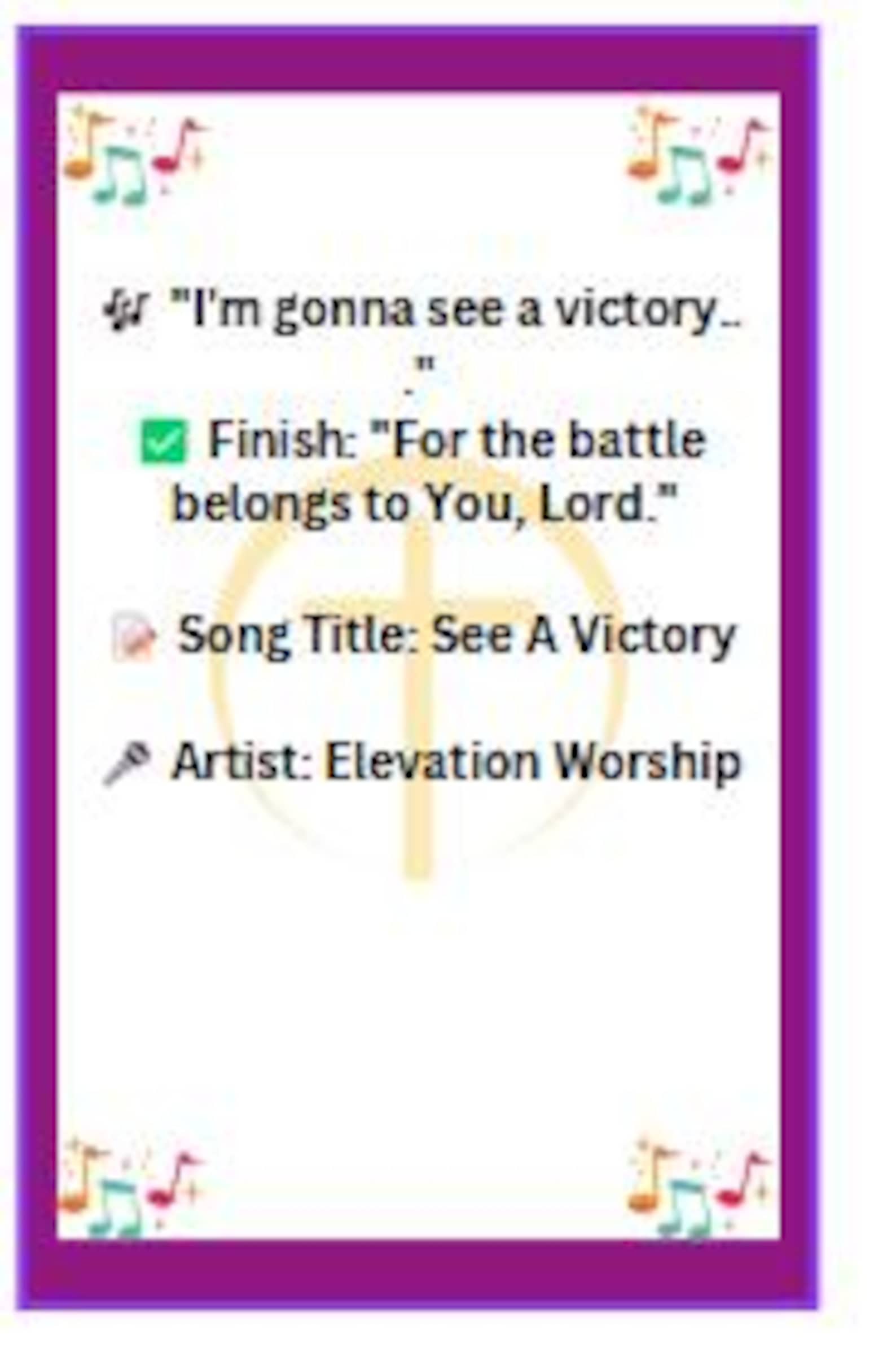 Gospel Music 'finish the Lyric' Game: Printable Christian Party ...