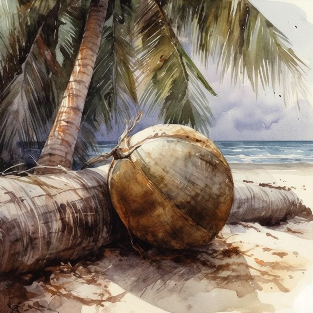 Watercolor Beach Digital Paper Pack Seascape Printable - Etsy