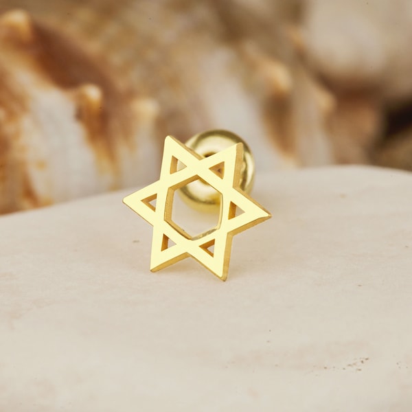 Tiny Star of David - Etsy