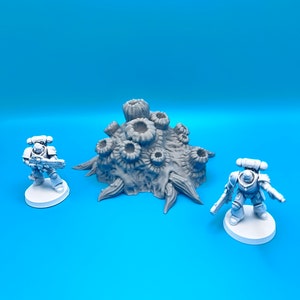 Sci Fi Alien Scenery Terrain Bundle - Spores - 3D Printed Wargame ...