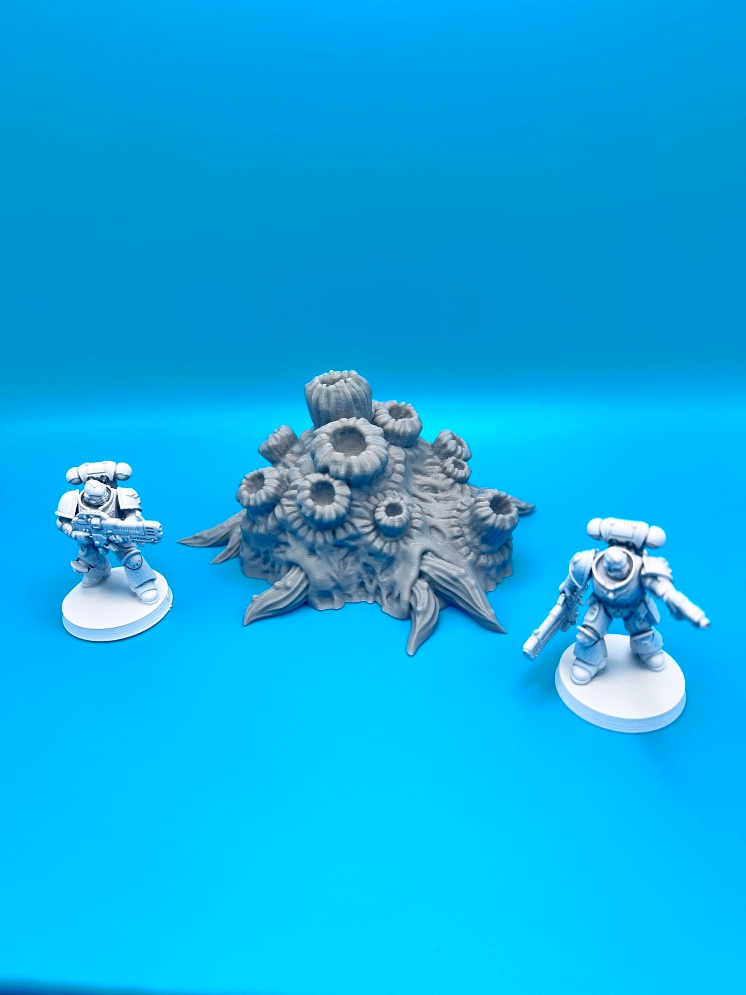 Sci Fi Alien Scenery Terrain Bundle Spores 3D Printed Wargame Tabletop ...