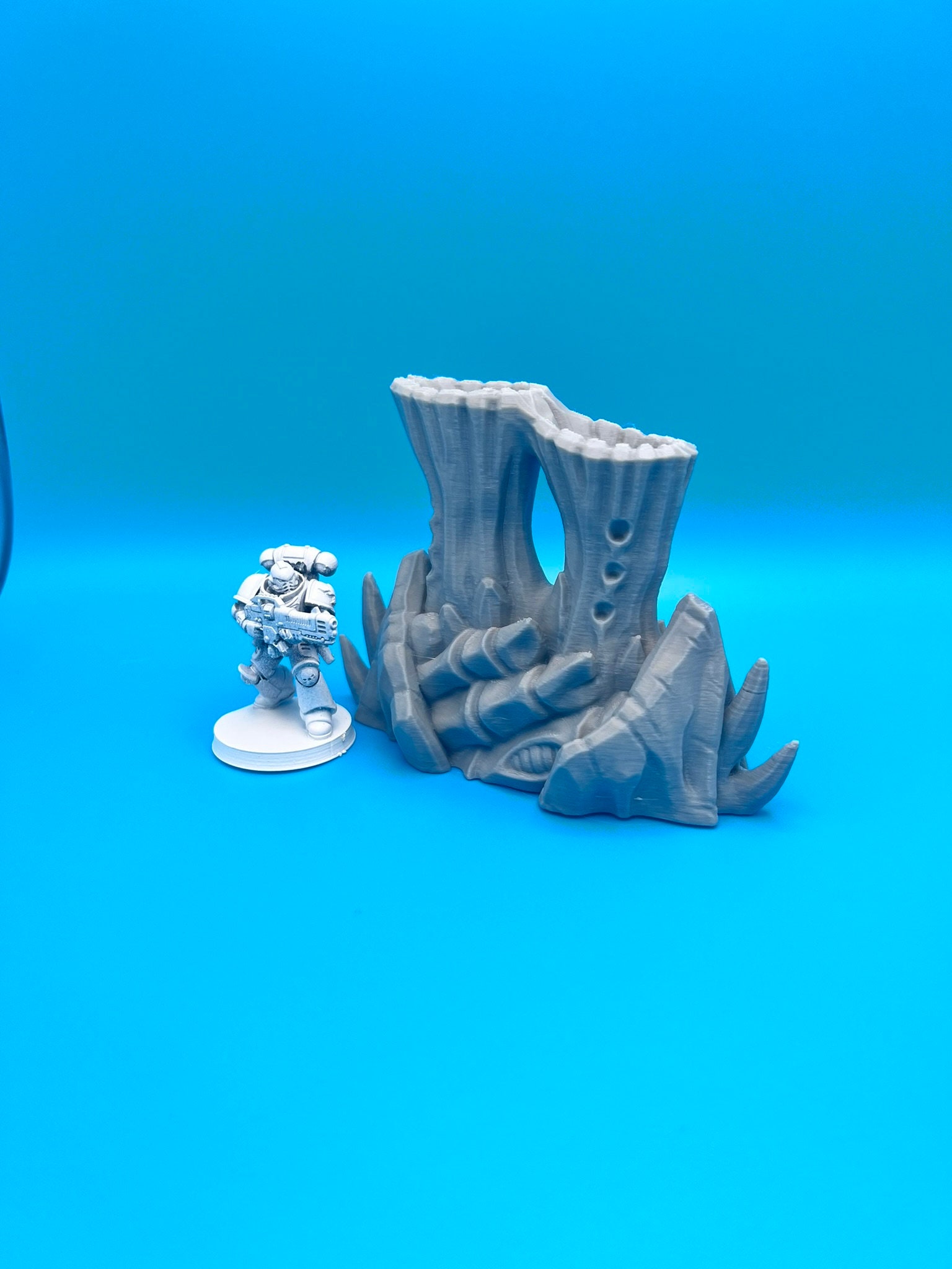 Sci Fi Alien Scenery Terrain Bundle Toxic Plumes 3D Printed Wargame ...