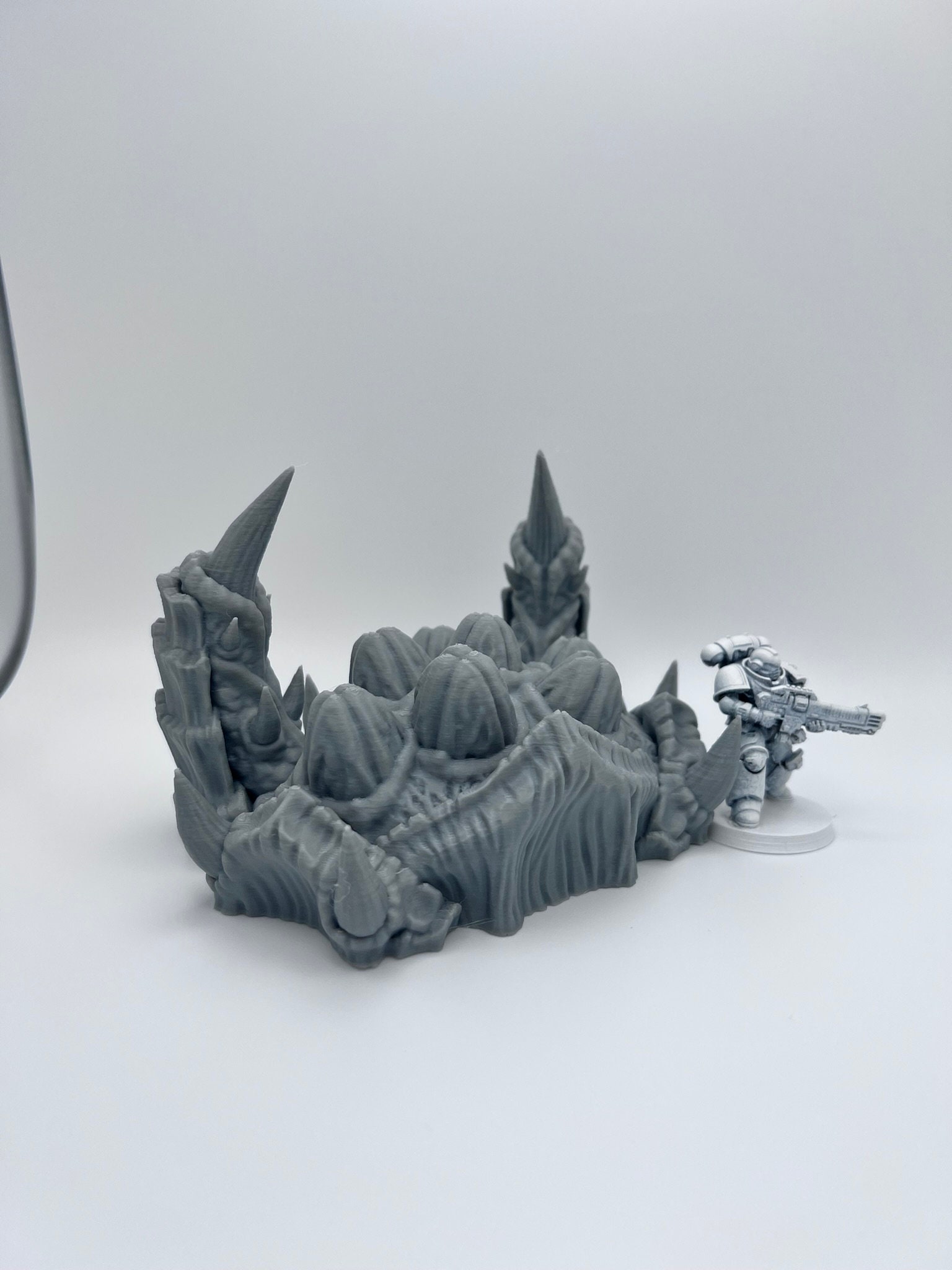 Sci Fi Alien Scenery Terrain the Hive Egg Hatchery 3D Printed Wargame ...