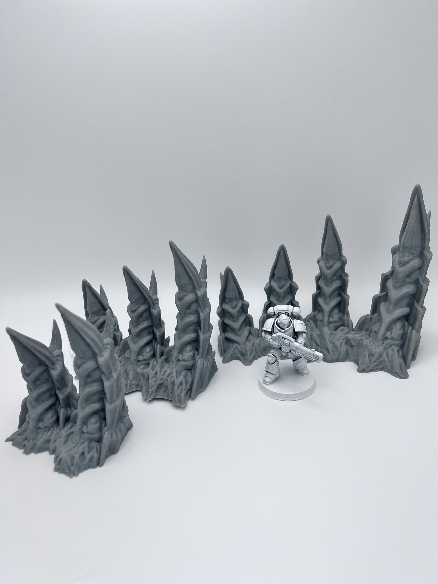 Sci Fi Alien Scenery Terrain - the Hive Spikes - Wargame Tabletop ...