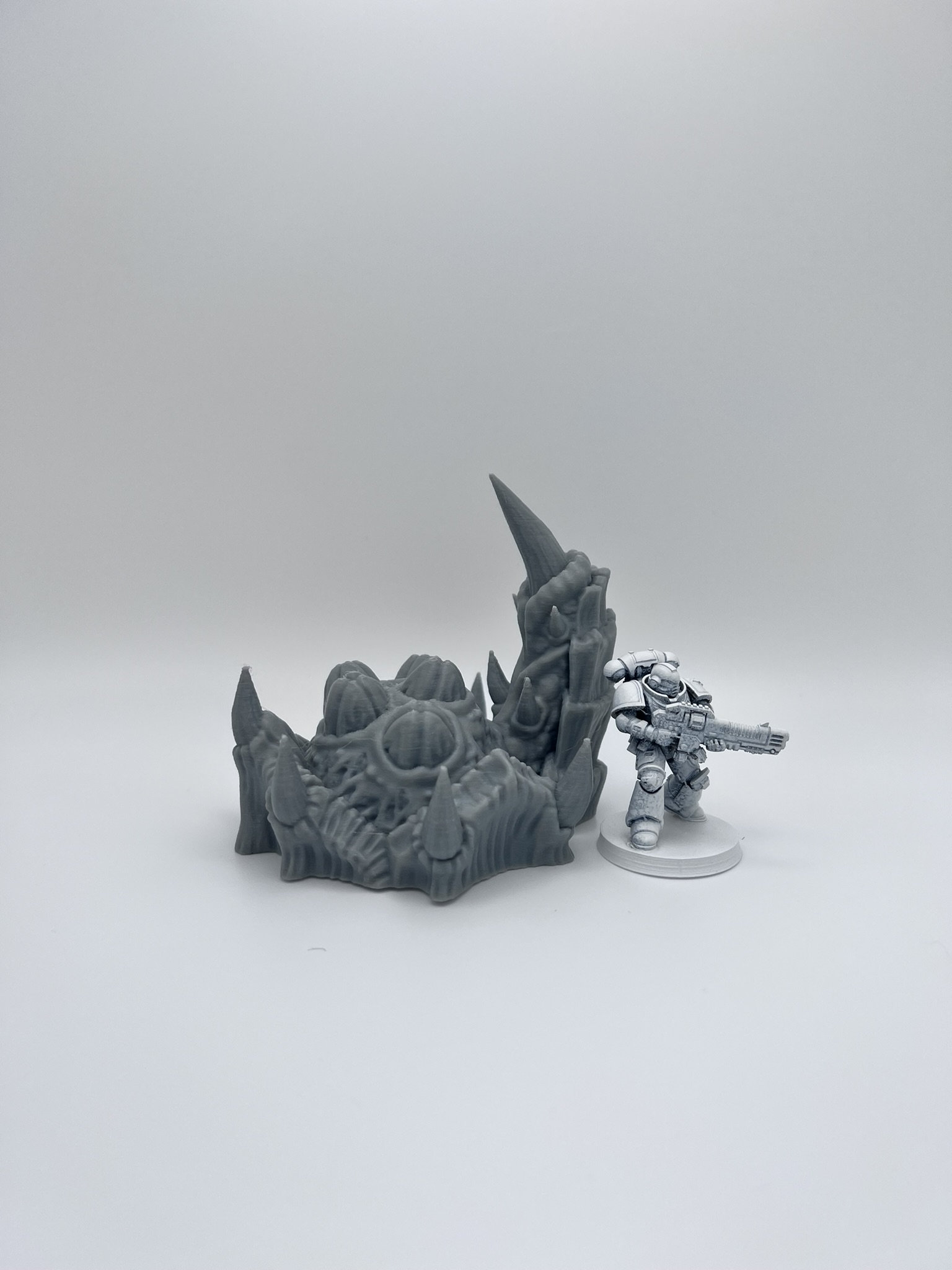 Sci Fi Alien Scenery Terrain the Hive Egg Hatchery 3D Printed Wargame ...