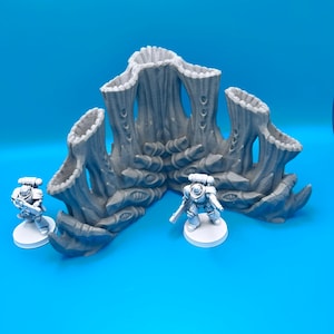 Sci Fi Alien Scenery Terrain Bundle - Toxic Plumes - 3D Printed Wargame ...