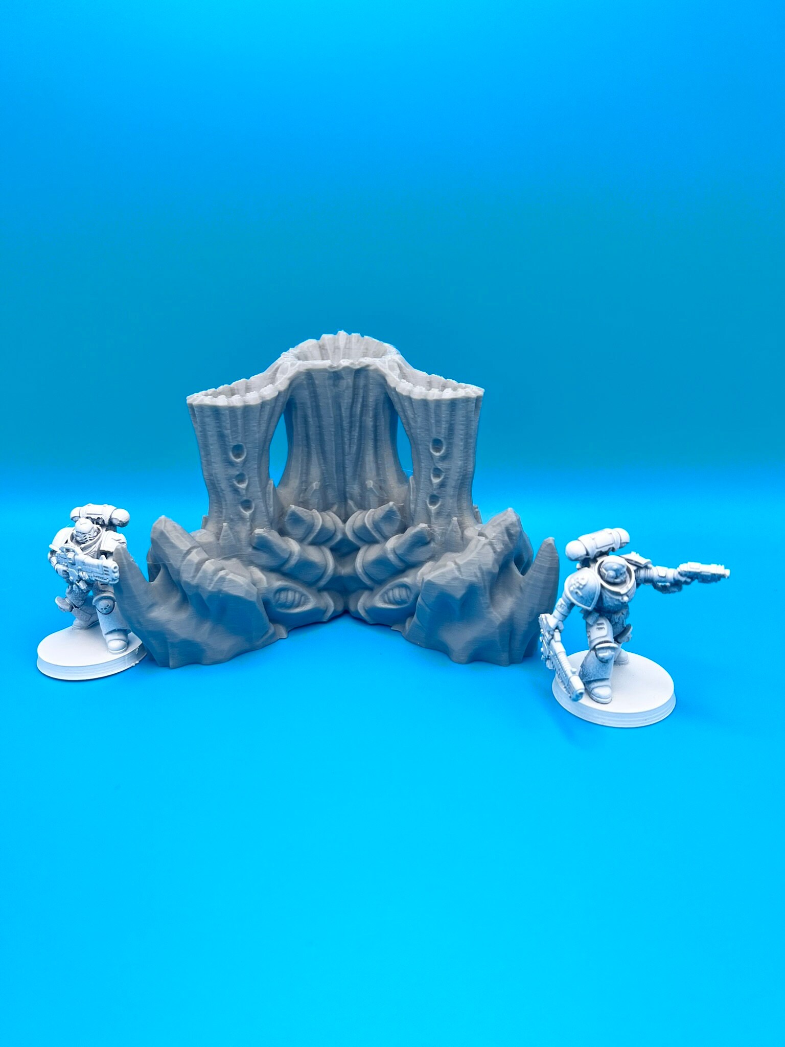 Sci Fi Alien Scenery Terrain Bundle Toxic Plumes 3D Printed Wargame ...