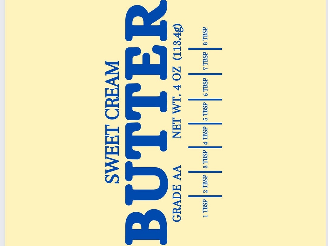 Butter Svg, Butter Png, Sweet Cream Butter Svg, Butter Tumbler Svg ...
