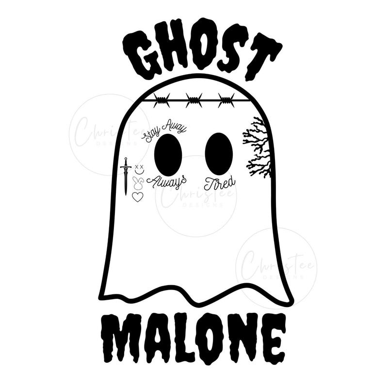 Ghost Malone Shirt - Etsy