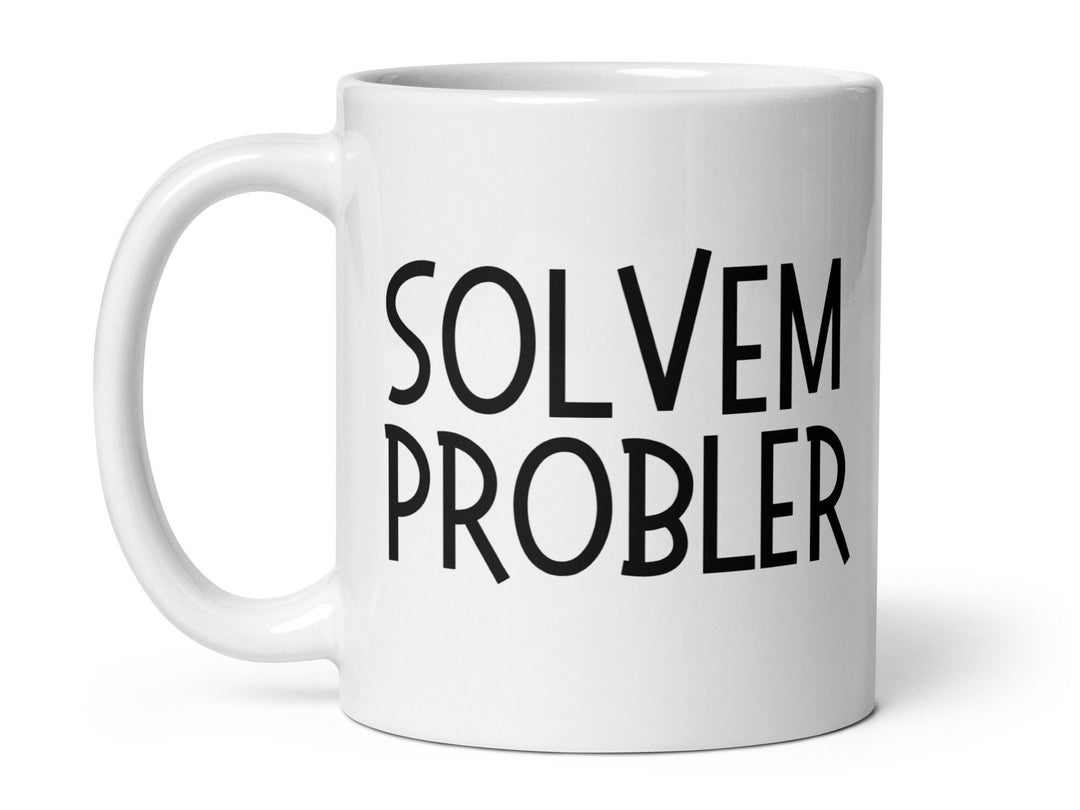 Solvem Probler Mug, Problem Solver Mug, Coworker Mug, Best Boss Mug ...