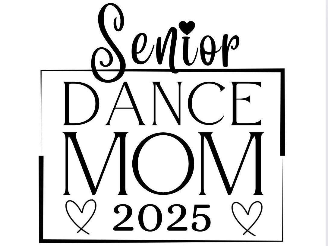 Senior Dance Mom 2025 SVG PNG Dance Mom Svg Png Senior Dancer 2025 Svg ...