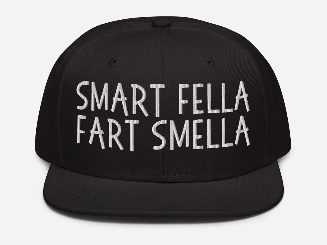 Smart Fella Hat Fart Smella Hat Funny Mens Hat Husband Hat Dad Hat ...