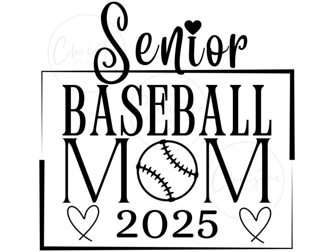 Senior Baseball Mom Svg, Senior Baseball Mom Png Senior Baseball Mom ...