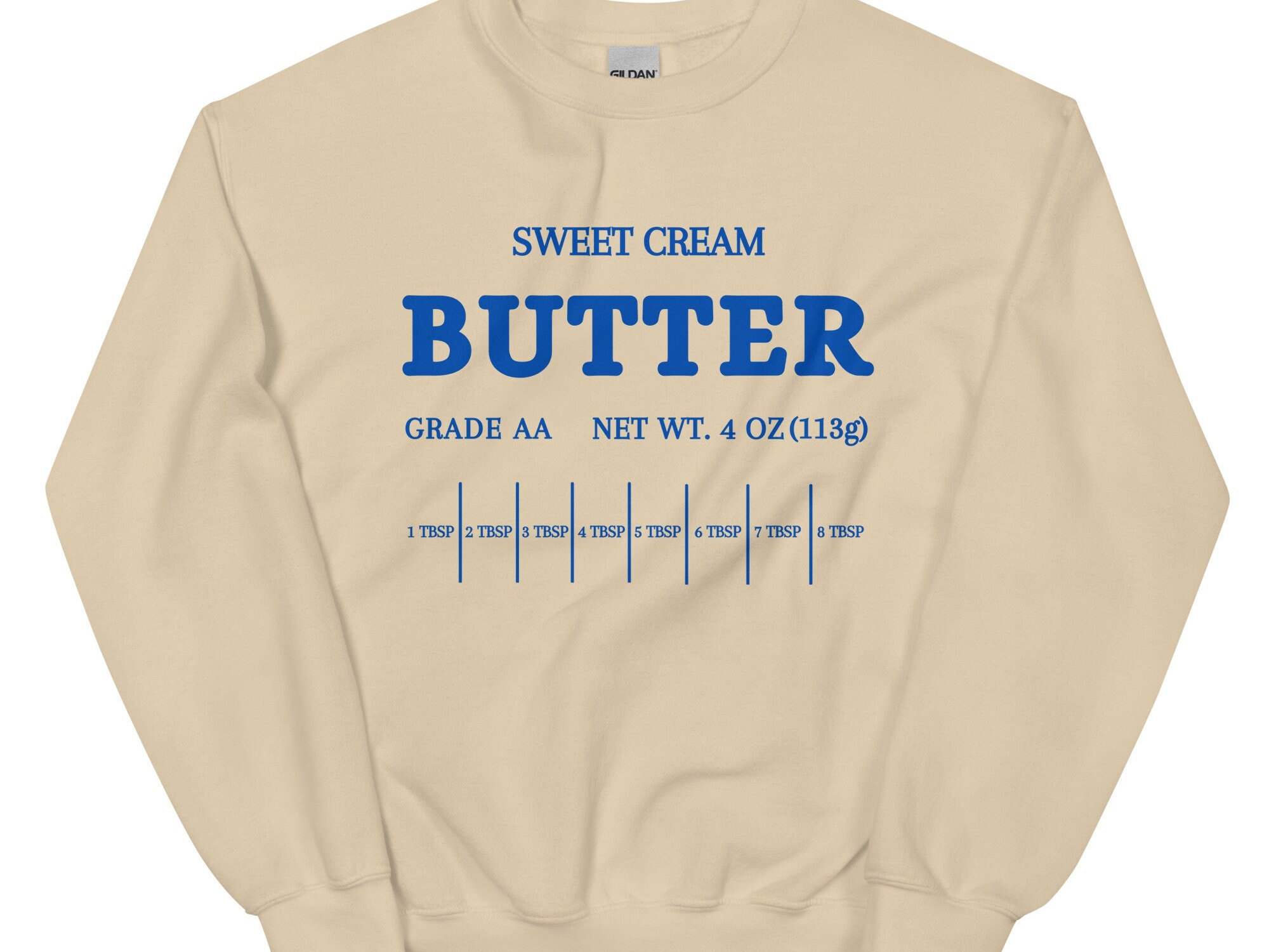 Butter Sweater, Butter Sweatshirt, Butter Unisex Sweater, Sweet Cream ...