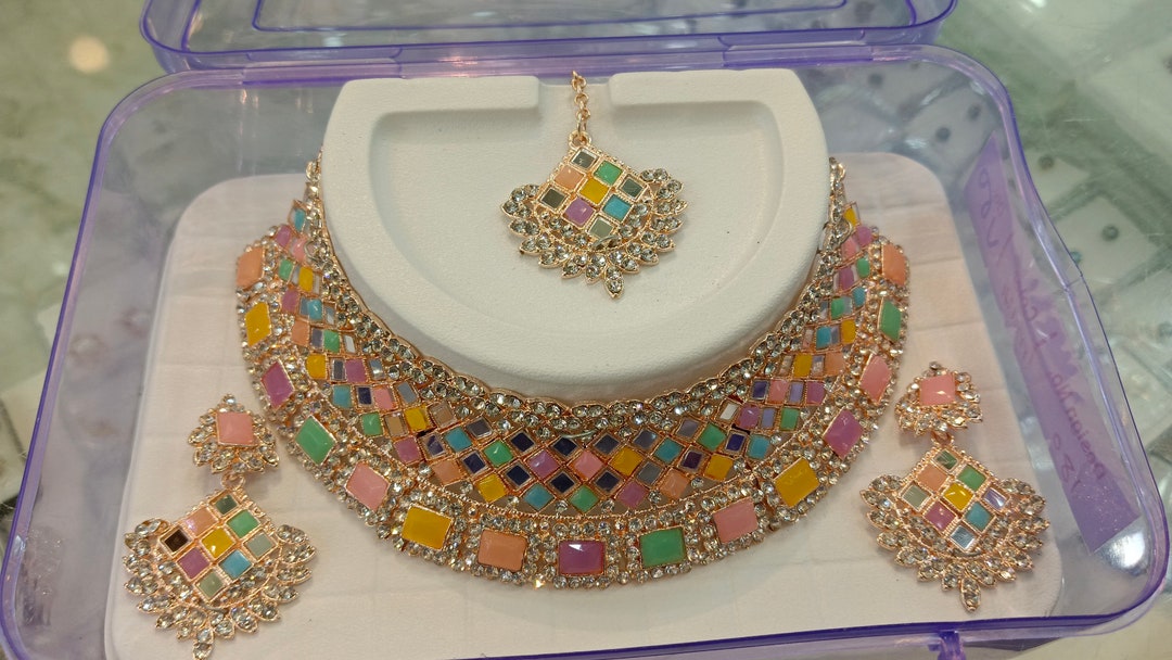 Handcraft Bridal Jewellery Set for Women Wedding and Party Wear - Etsy
