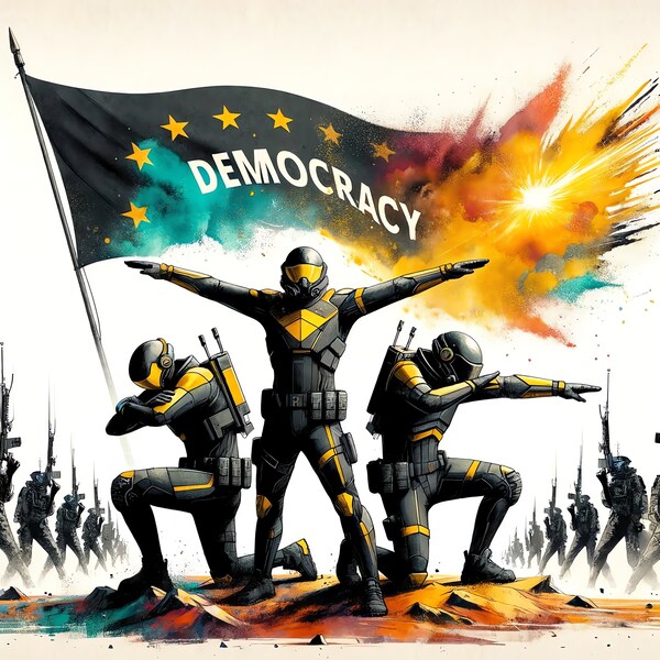 Helldivers for Democracy - Etsy