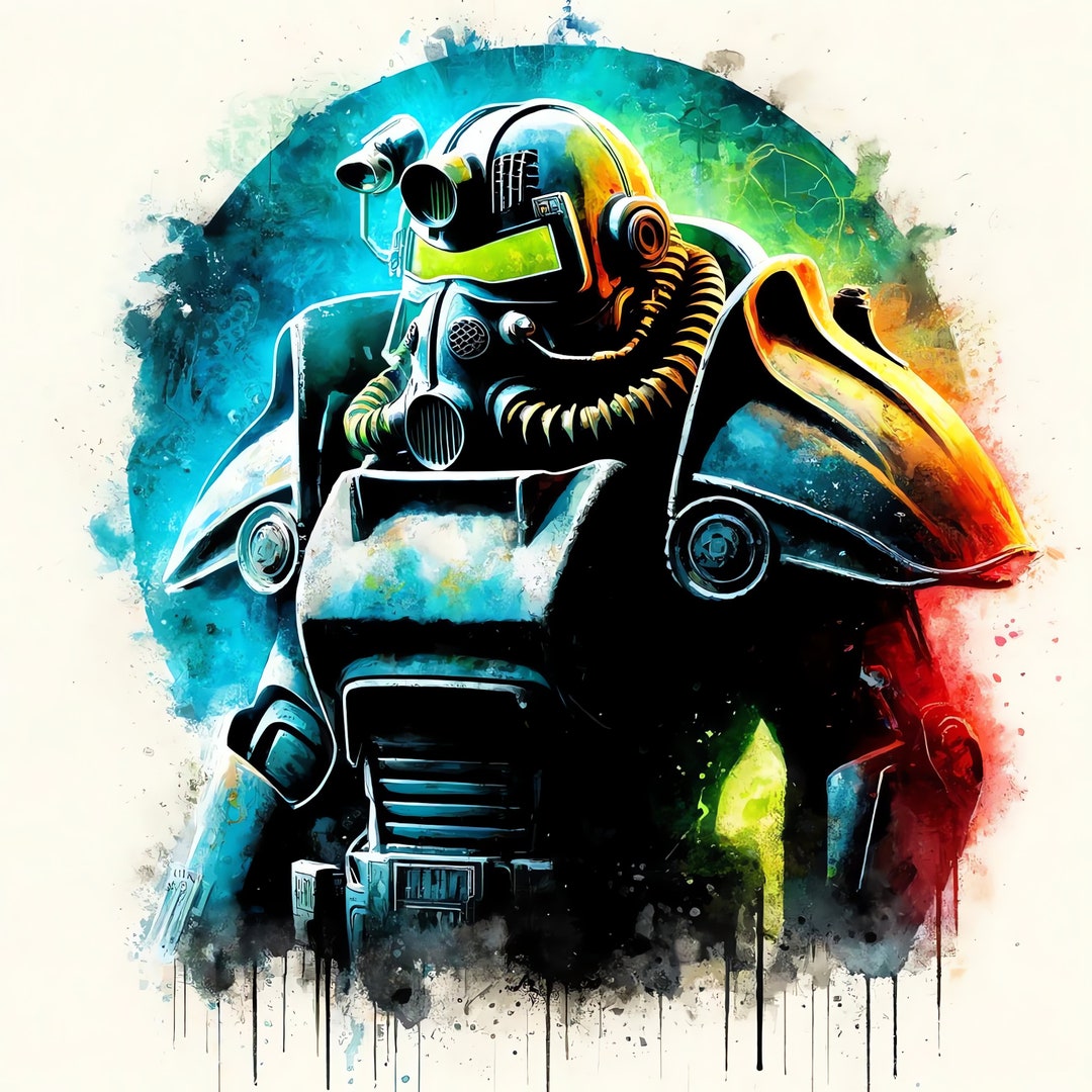 Nuclear FALLOUT PNG Digital Download Game Room Decor, Dtg, Sublimation ...