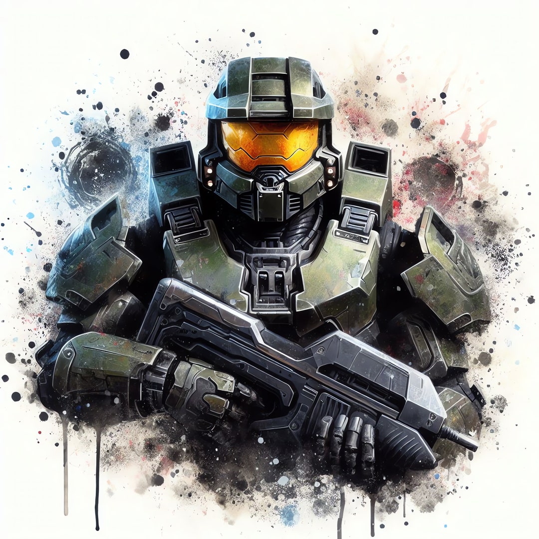 Fps Spartan PNG Digital Download Game Room Decor, DTG, Sublimation ...