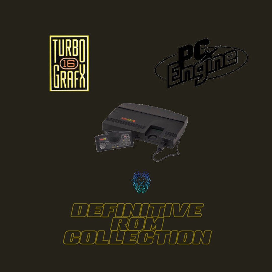 NEC PC Engine Turbo Grafx 16 Complete Roms Collection - Etsy