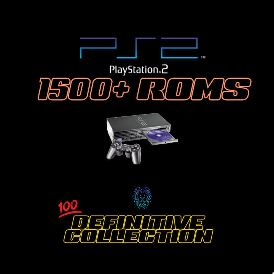 PS2 1500 Roms Collection, Including Cover Art & Manuals playstation 2 ...