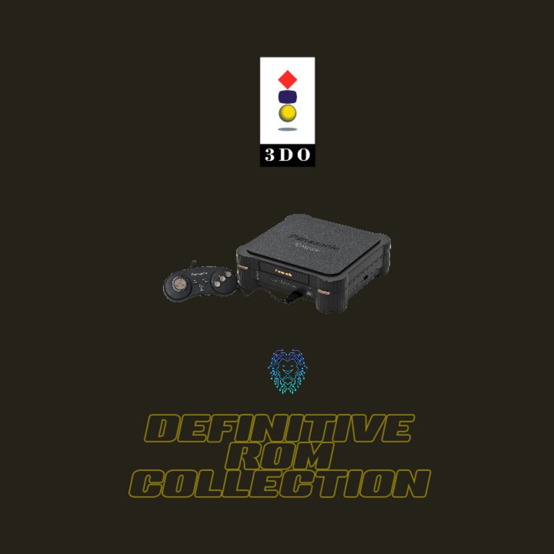 Panasonic 3DO Definitive Roms Collection Inc. Cover Art & Manuals - Etsy UK