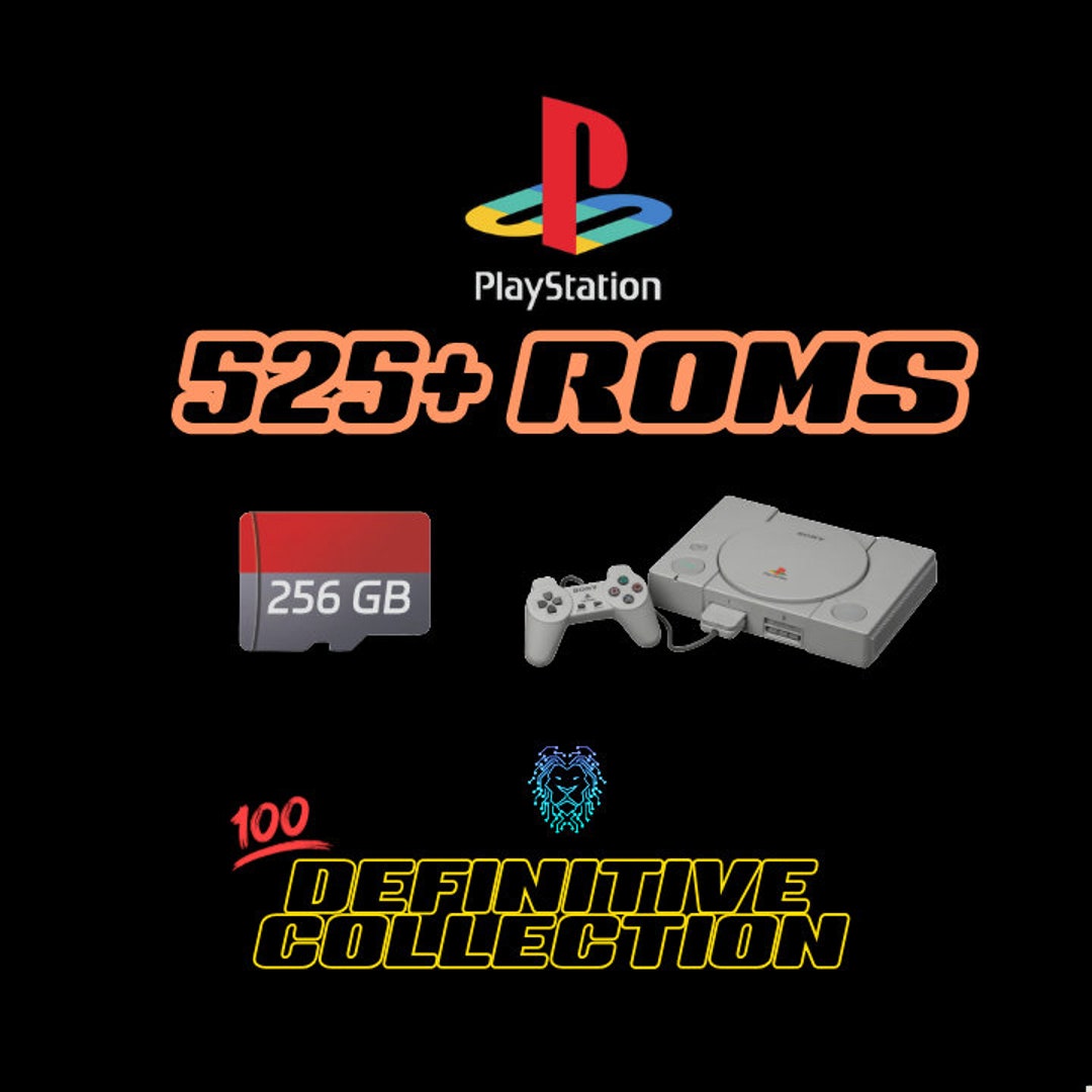 PS1 525 USB Roms Collection, Including Cover Art & Manuals playstation ...