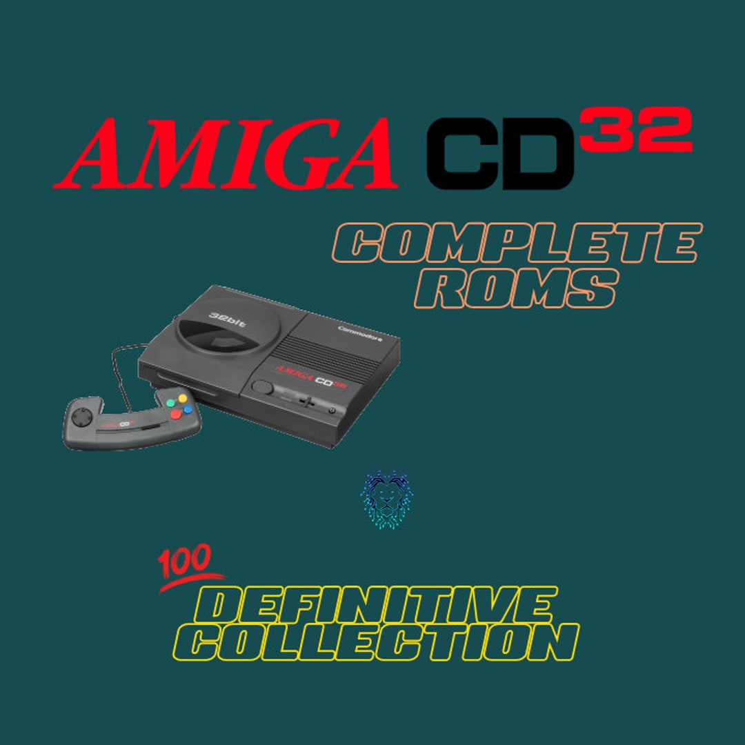 Amiga CD32 Complete Roms Collection Inc. Cover Art & Manuals - Etsy ...