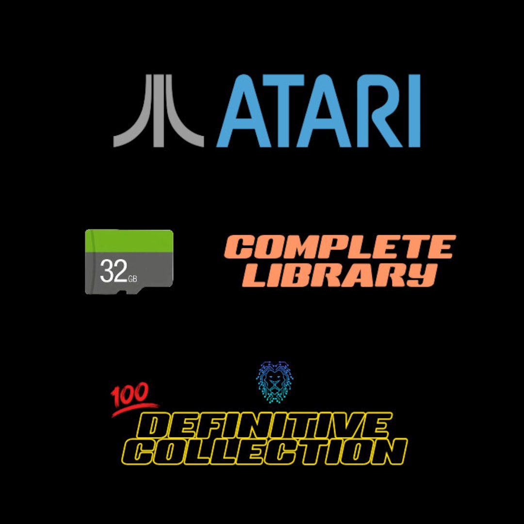 Atari Complete USB Roms Collection - Etsy