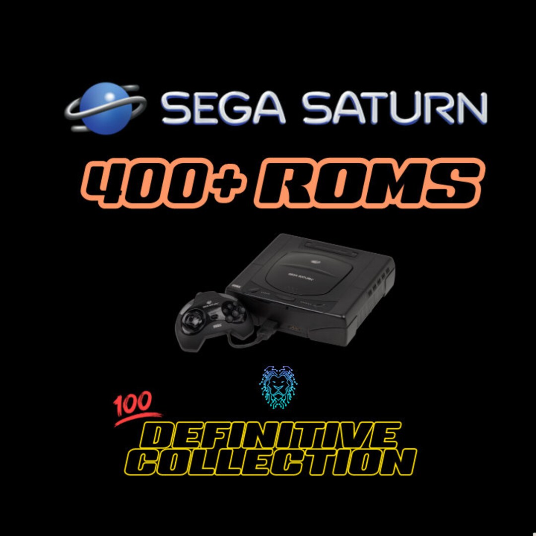 SEGA Saturn 400 Definitive Rom Collection Inc. Cover Art & Manuals ...