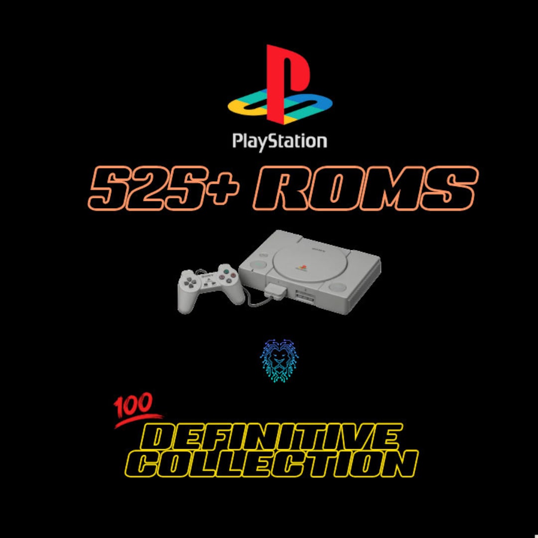 PS1 525 Rom Collection Inc. Cover Art & Manuals playstation 1 Games - Etsy