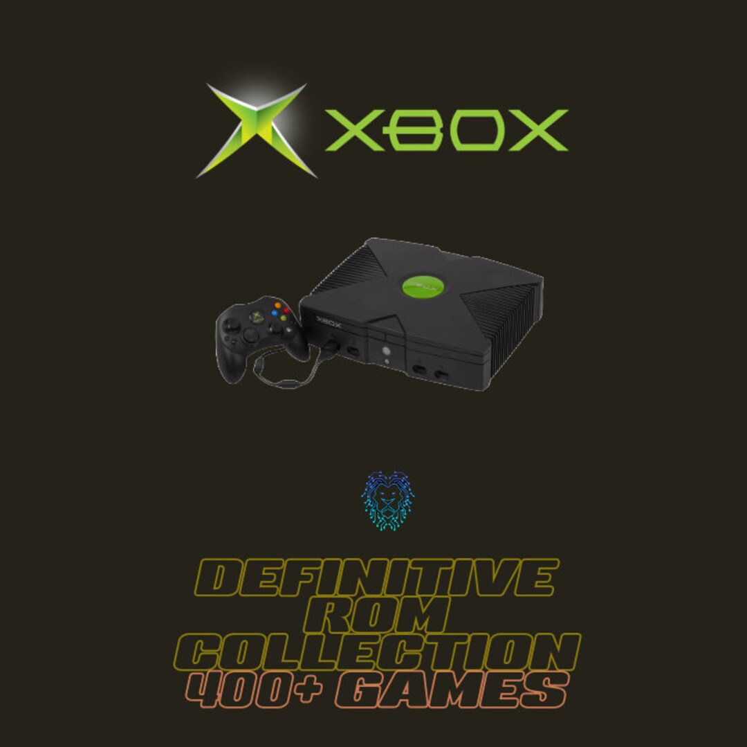 Xbox Original Definitive Roms 400 Games Collection Including Cover Art ...