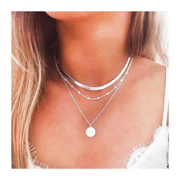 Layer Necklace - Etsy