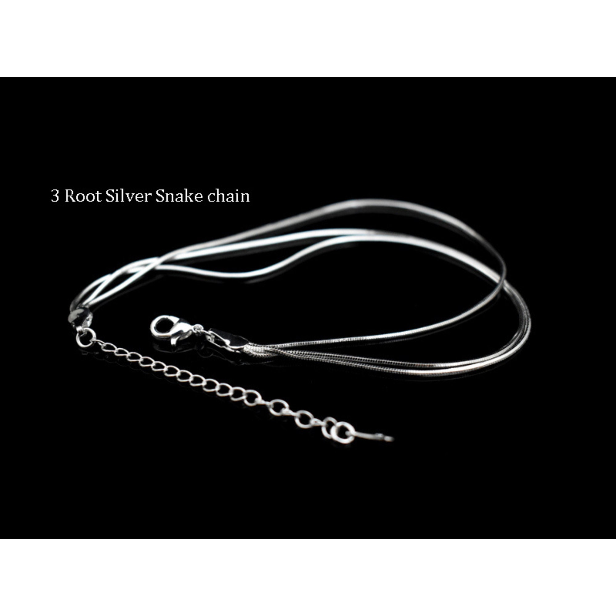 Multi Layer 925 Sterling Silver Anklets Handmade Beach Jewelry For Women Etsy