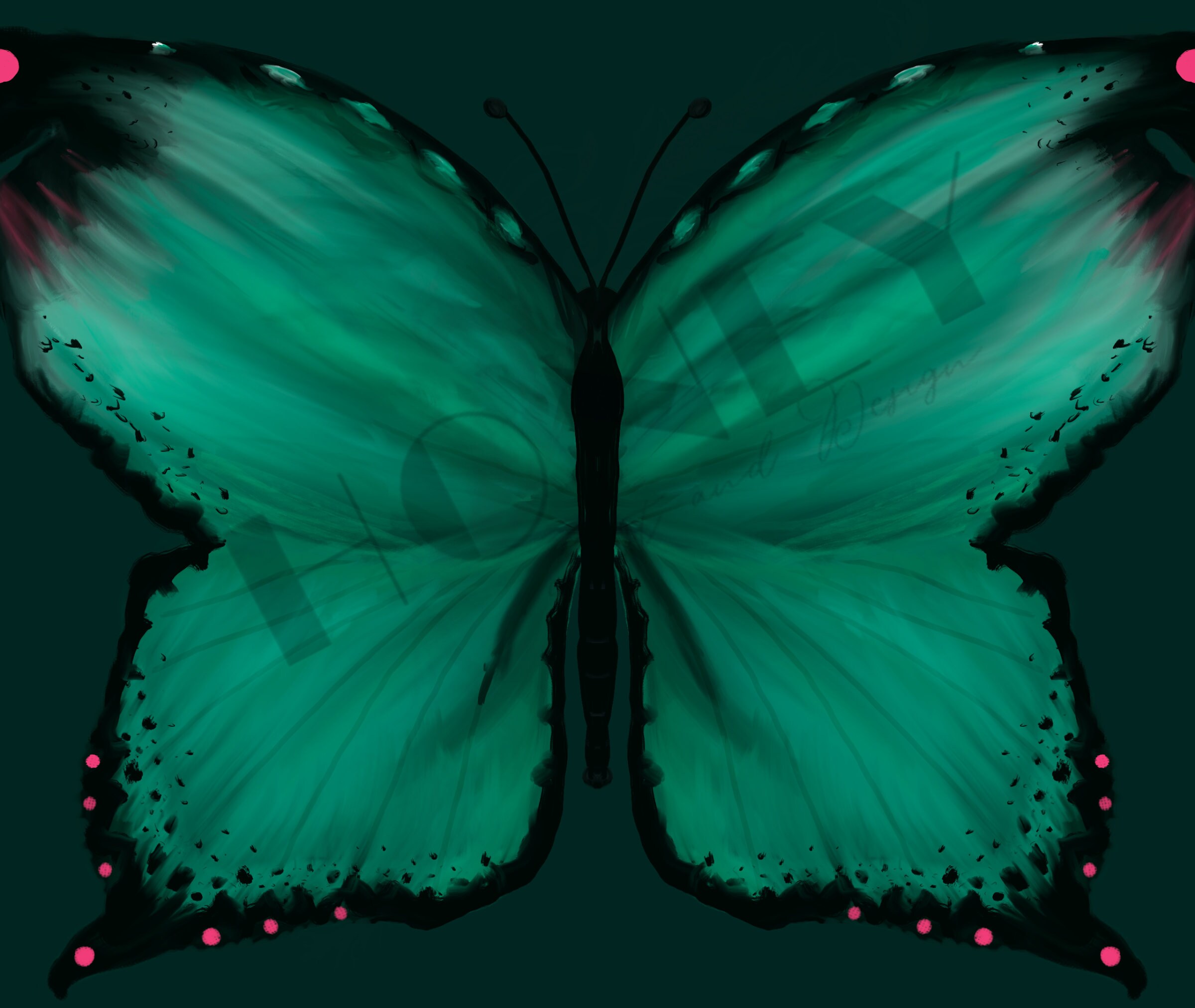 Lush Butterfly Painting Digital Download Frame TV Screensaver - Etsy