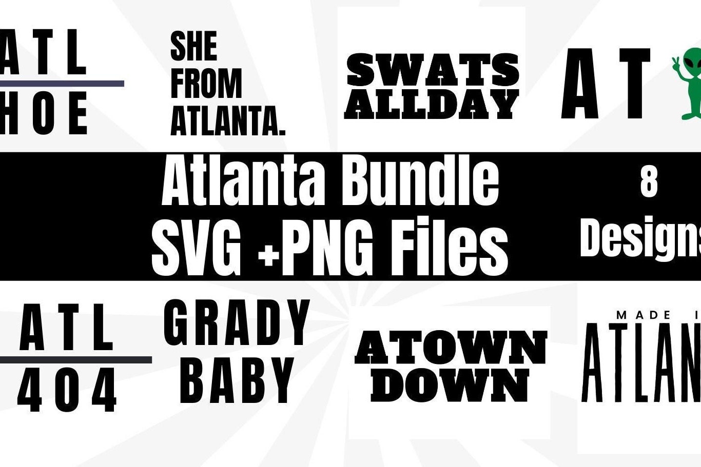 Welcome to Atlanta Bundle - Etsy
