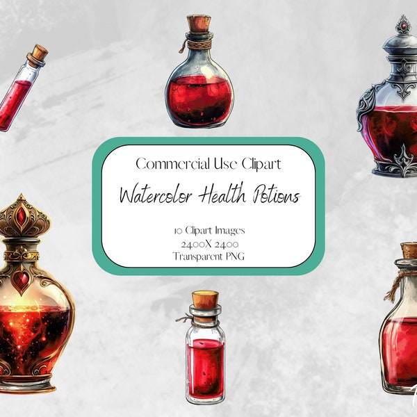 Health Potion - Etsy