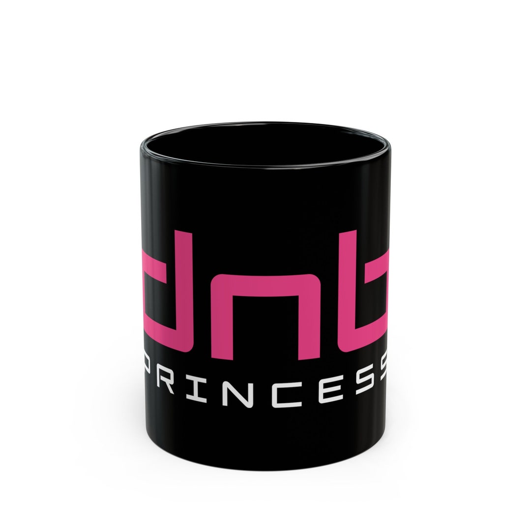 DNB Princess Drum and Bass Fan Black Coffee Mug (11oz, 15oz) - Etsy