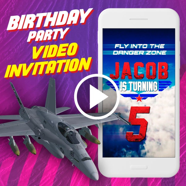 Fighter Jet Party - Etsy