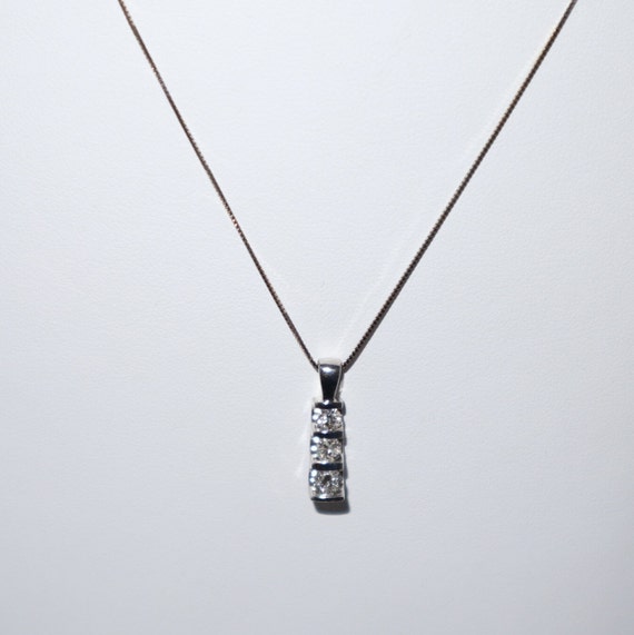 Past, Present, Future Diamond Necklace - Gem