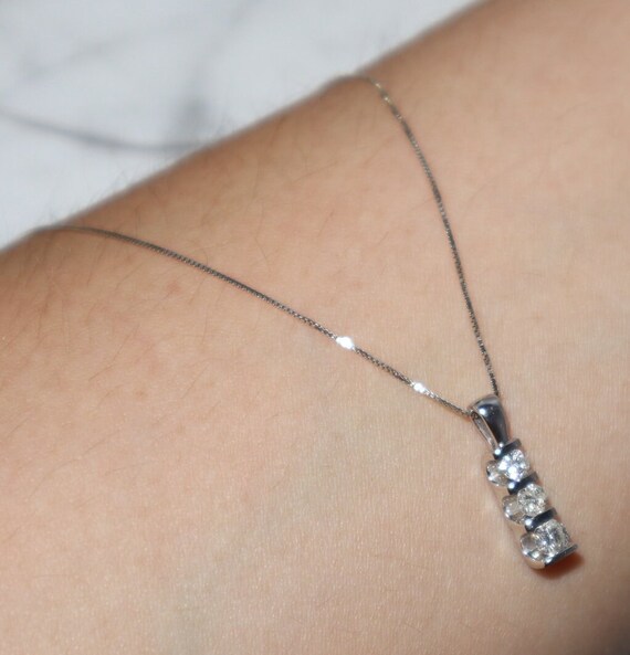 Past, Present, Future Diamond Necklace - Gem