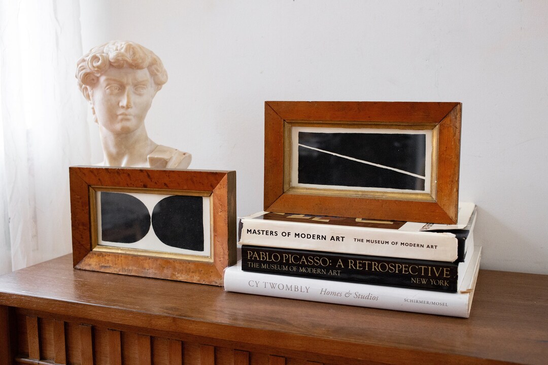 Pair of Antique 19th Century Maple Frames With Small - Etsy