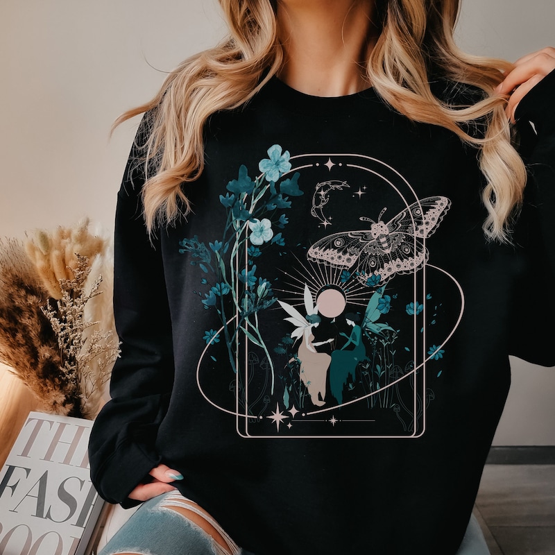 Mystical Fairy Sweatshirt - Etsy