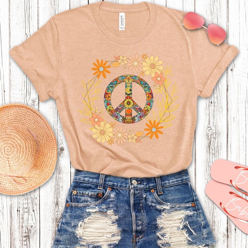 Peace Shirt, Peace T-shirt, Peace Sign Shirt, Peace Lover Gift, Peace ...