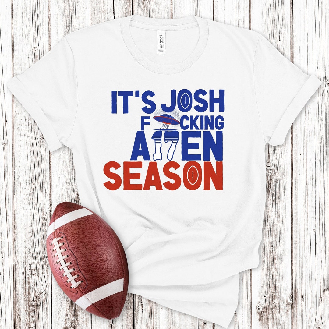 Josh Allen T Shirt, Josh Allen Shirt, Alien Quarterback, Josh Alien ...
