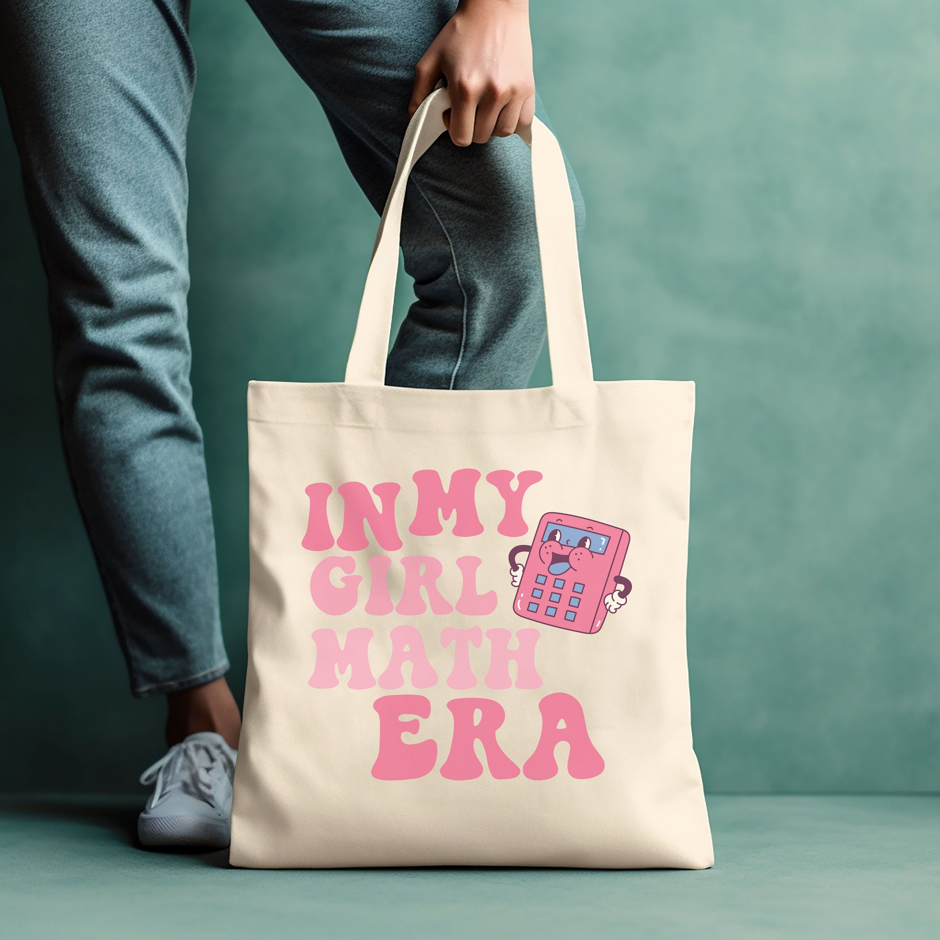 Girl Math Era Tote, Tik Tok Trend, Girly Tote, in My Girl Math Era Tote ...