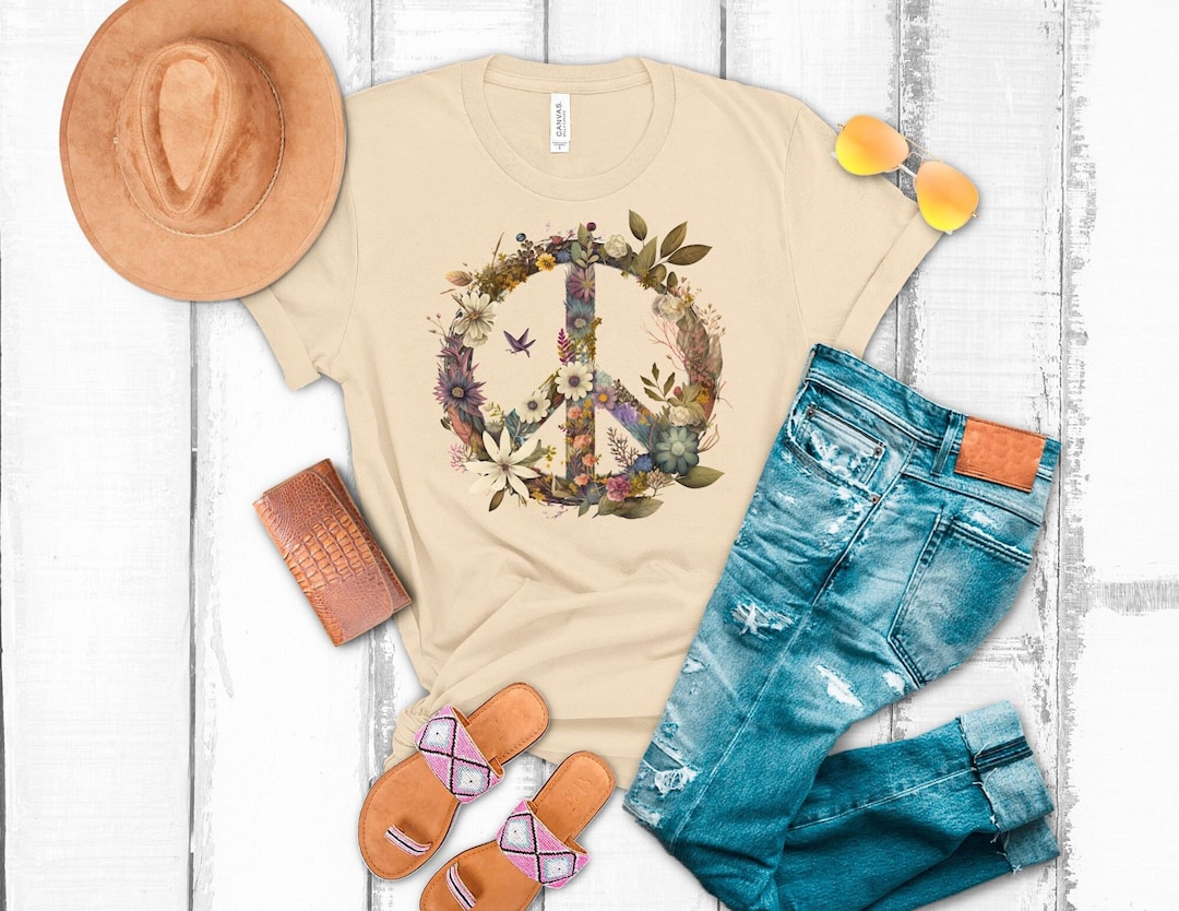Peace Shirt, Peace T-shirt, Peace Sign Shirt, Peace Lover Gift, Peace ...