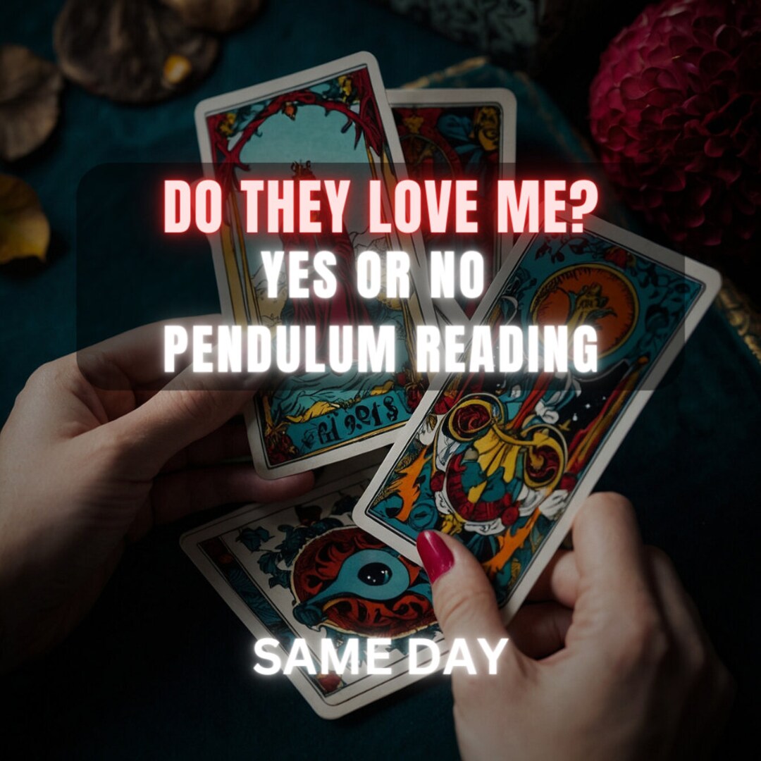 Do They Love Me YES OR NO Reading, Pendulum Reading Love Reading, Twin ...