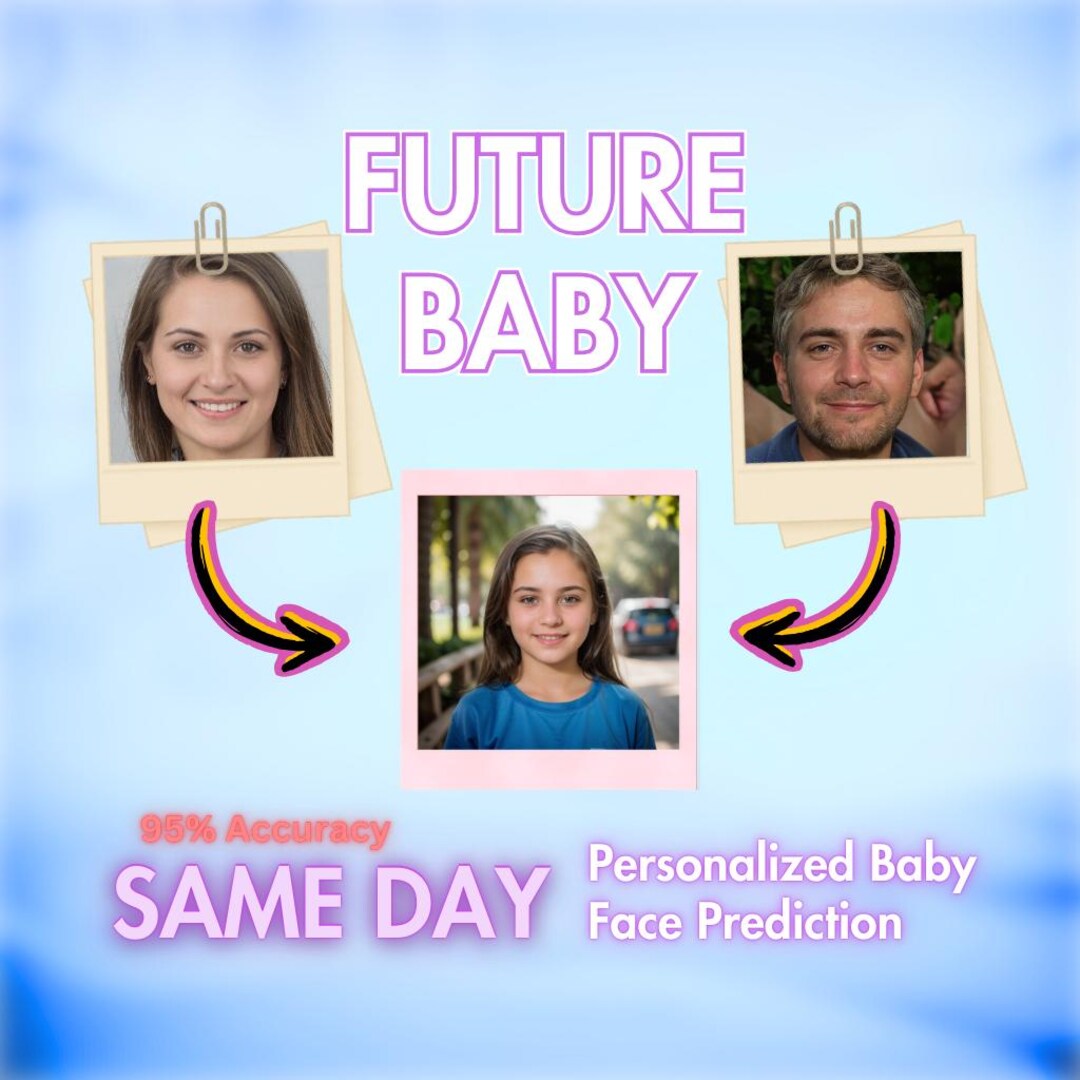 Personalized Baby Prediction Art! Discover What Your Future Baby Could ...