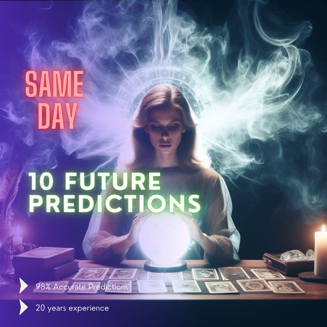 10 Future Psychic Predictions. *no Questions*. Same Day Reading. Oracle ...